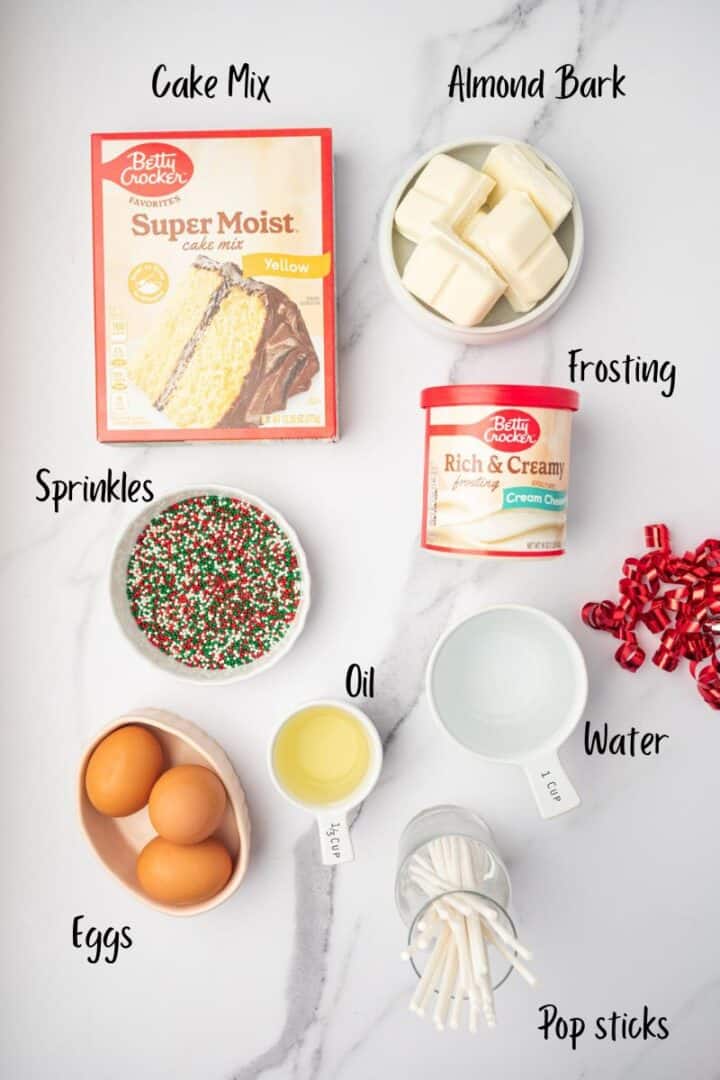 Easy Christmas Cake Pops with Cake Mix - Holiday Treat - Food Exit Recipes