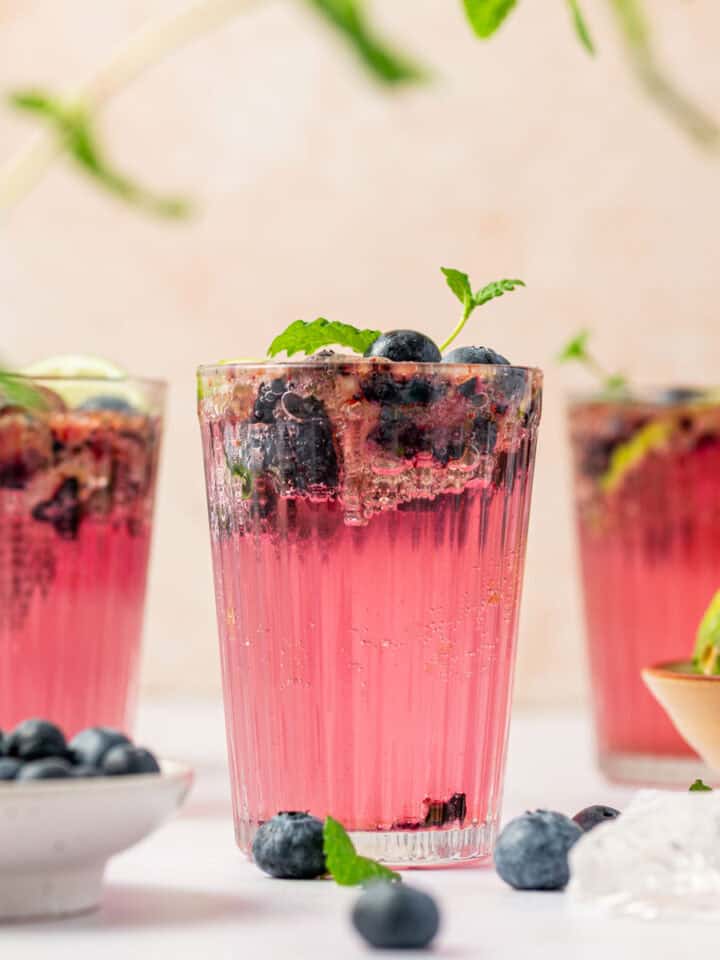 Blueberry Mojito Mocktail (Virgin Mocktail Recipe) - Food Exit Recipes