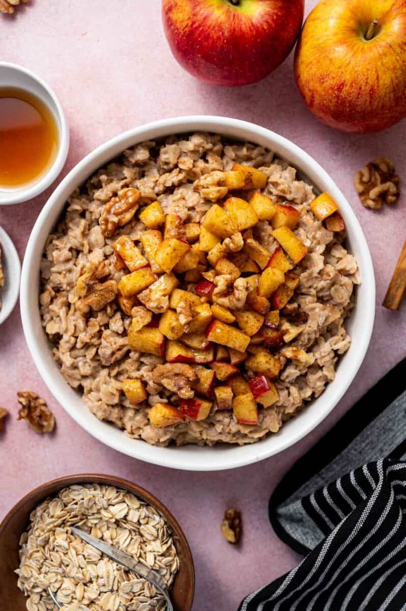 Apple Cinnamon Oatmeal Recipe Stovetop 10 Minutes Food Exit Recipes